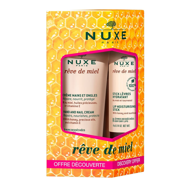 Duo gourmand Mains & Lèvres Rêve de Miel – NUXE VENTES PRIVÉES
